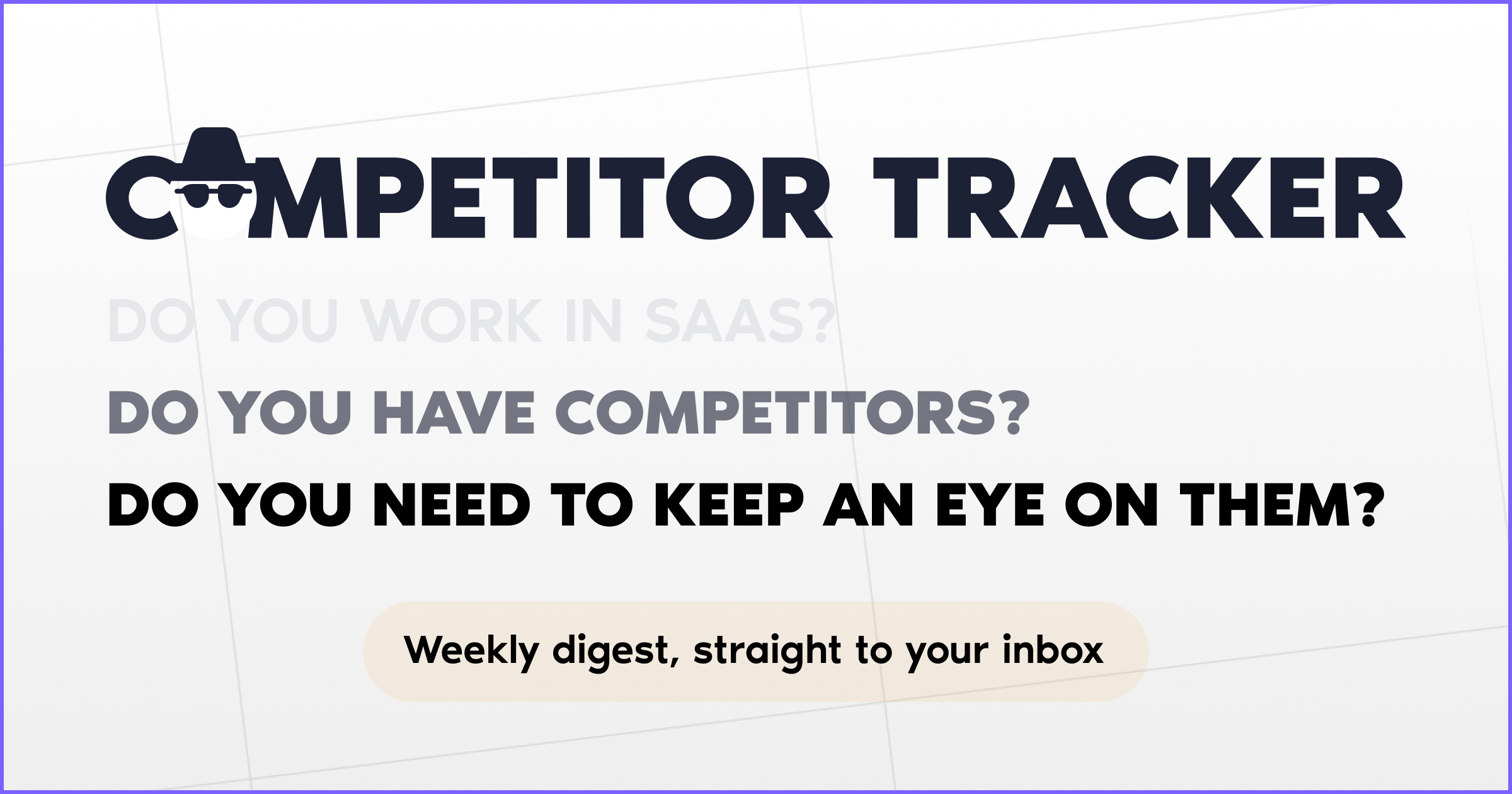Competitor Tracker